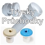 Trysky a Průchodky k bazénu - Bazény K2